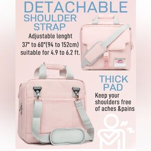 Other | Brand New 3 Ring Zipper Binder Bag With Handle And Shoulder ...